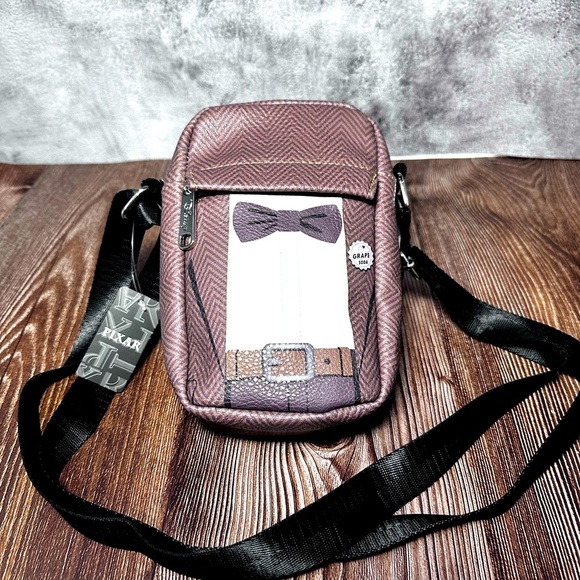 Disney | Bags | Disney Pixar Buckledown Carl From Up Crossbody Bag Nwt ...